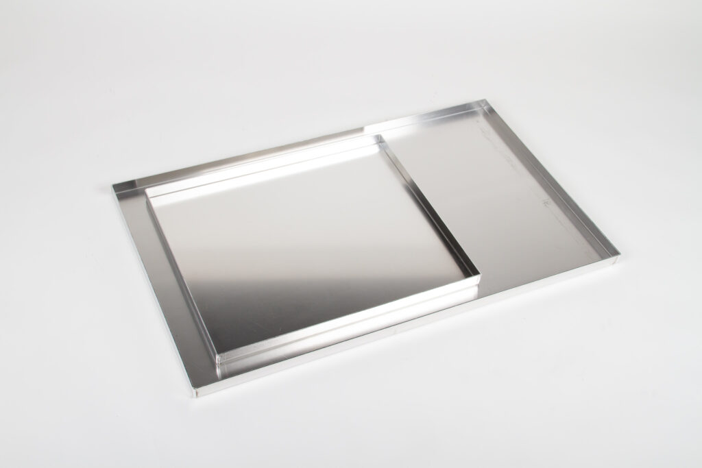 Baking Tray | Plain Finish 4 Sides Up 15" x 18" 1" (381mm x 457mm x25mm ...